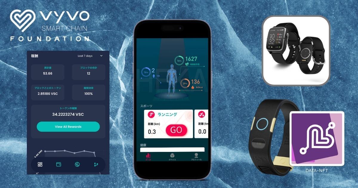 Vyvo(ビーボ)とは？スマートウォッチを着けるだけで仮想通貨が稼げる！？【Wear to Earn】 – ブロックチェーンゲーム情報局